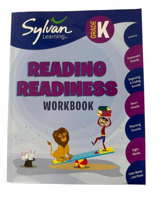Other | Grade K Reading Readiness Workbook For Language Arts By Sylvan ...